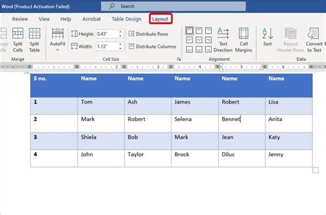 How Do I Center Text Vertically In A Table Cell In Word