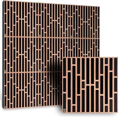 Logan Diffuser Brown Acoustic Panels Pack Of 4 Dxb Acoustic