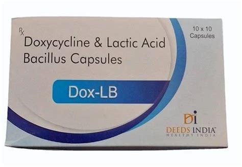 Doxycycline Lactic Acid Bacillus Capsules At ₹ 1500box Nehru Nagar