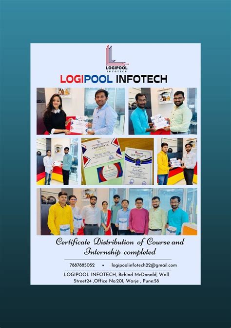 Certificate Distribution At Logipool Infotech