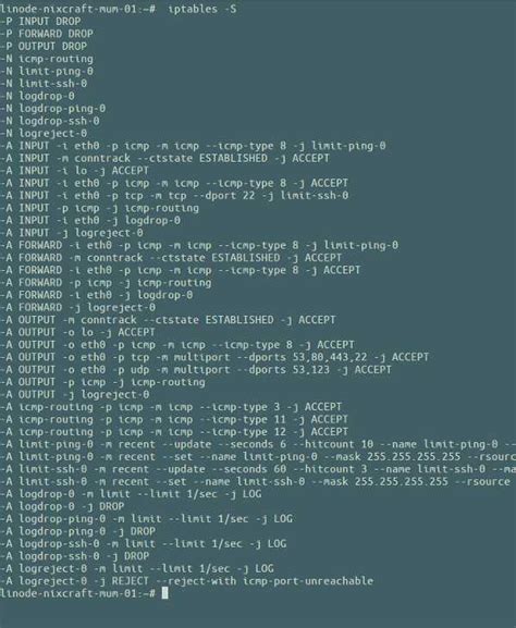Основные настройки Iptables или как настроить файрвол в Linux