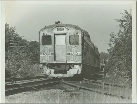 Bandm Budd Westbound From Waverly Belmont Ma Station 1978 The Nerail