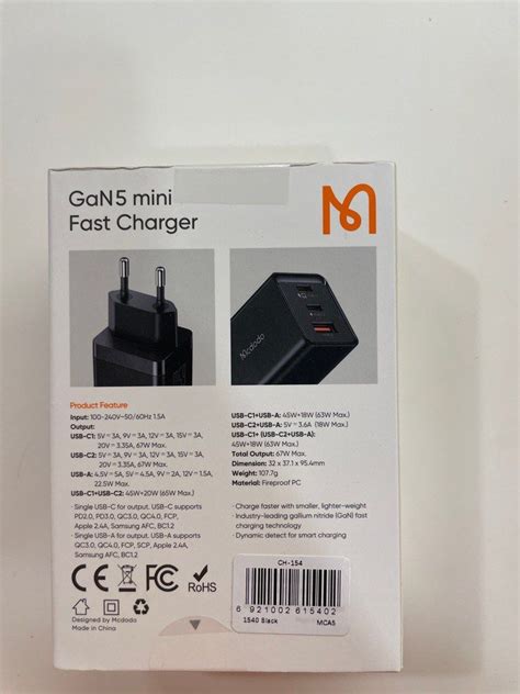 W Macbook Laptop Phone Charger Computers Tech Parts Accessories Chargers On Carousell