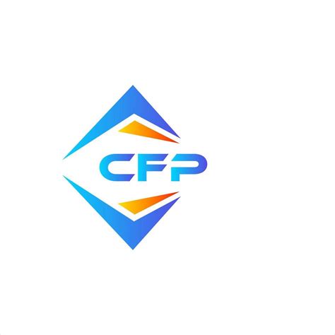 Cfp Abstract Technology Logo Design On White Background Cfp Creative