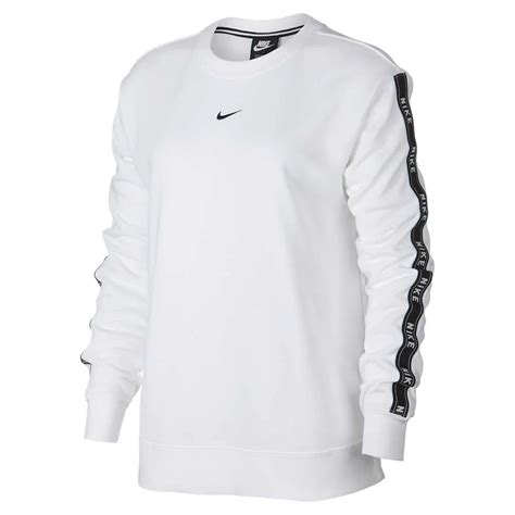 Nike Sportswear Crew Logo Tape White Buy And Offers On Dressinn