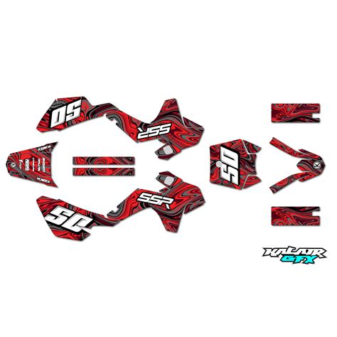 Graphics Kit For Ssr Sr110 2021 Snagged Series Kalair Gfx