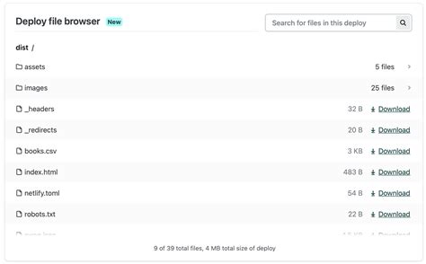 New Feature Browse Files In Your Deploy With The Deploy File Browser