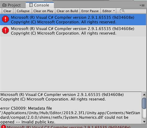 Microsoft R Visual C Compiler Version 2 9 1 65535 9d34608e