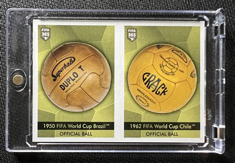 Panini 帕尼尼 Fifa365 1950年巴西世界杯和1962年智利世界杯 官方用球 凑套必备 卡淘