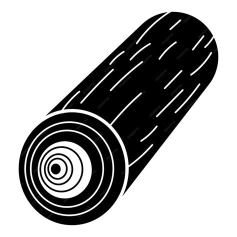Premium Vector Log Icon Simple Illustration Of Log Vector Icon For