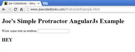 Protractor Automation Testing For Angular