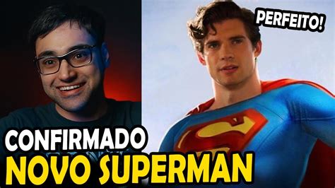 FINALMENTE NOVO ATOR SUPERMAN CONFIRMADO OFICIAL AAAAAAAAAHHHHHH