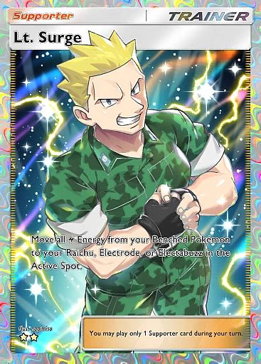 Lt Surge Super Rare · Genetic Apex A1 273 · Pokémon Tcg Pocket