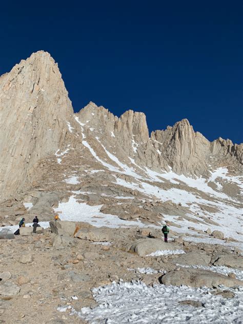 Climb The Mountaineers Route On Mount Whitney 14 505 Ft