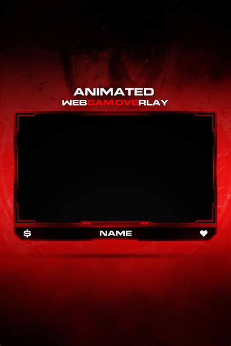 Animated Call Of Duty Modern Warfare Webcam Overlay Template