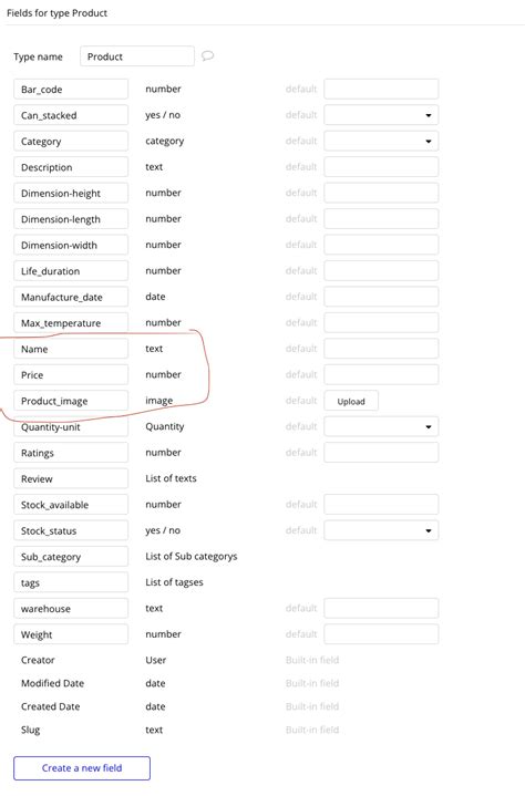 how not to get all the fields data from a table in the repeating group
