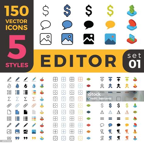 그래픽 편집기 웹 모바일 Ui 벡터 아이콘 세트 선형에 평면 아이소메트릭 스타일 개요 5 2d 및 3d 개체의 소프트웨어 및 웹사이트 기호를 입력합니다 응용 프로그램 사용자