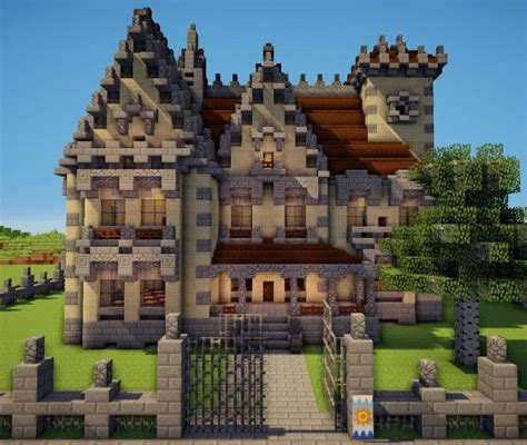 Minecraft Gothic Manor