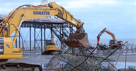 Colwyn Bay Pier Will Be Completely Gone By April North Wales Live