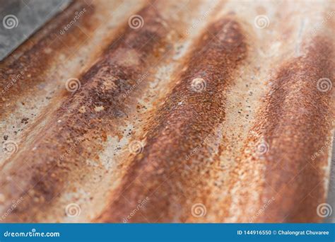 Rust On Zinc Sheet Stock Photo Image Of Black Barn