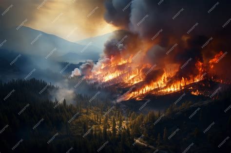 Incendios Forestales Que Devastan La Naturaleza Foto Gratis