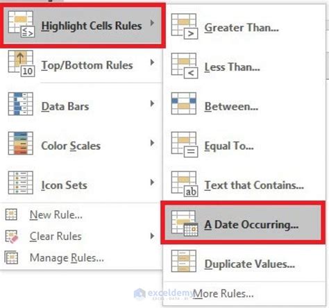 Excel Formula To Change Cell Color Based On Date Exceldemy
