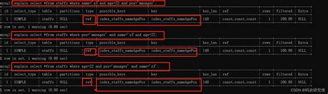 Mysql中索引的最左前缀原则图文剖析（全）mysql索引左前缀原理 Csdn博客