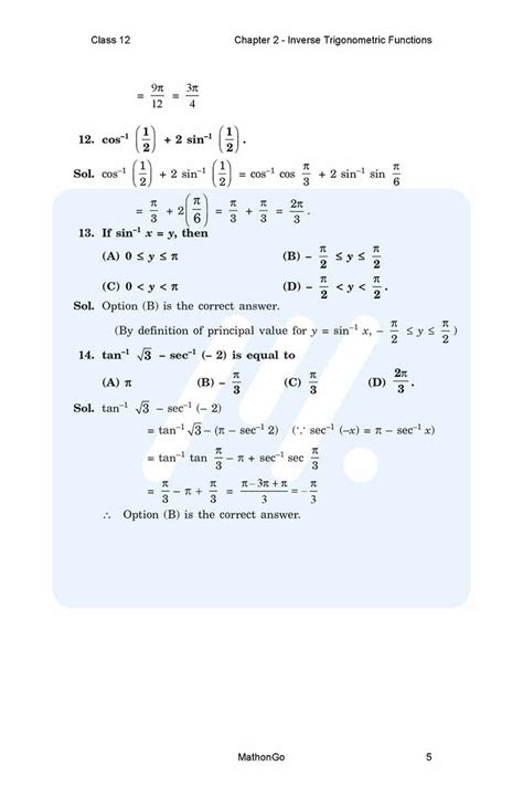 Ncert Solutions For Class Maths Chapter Exercise Mathongo