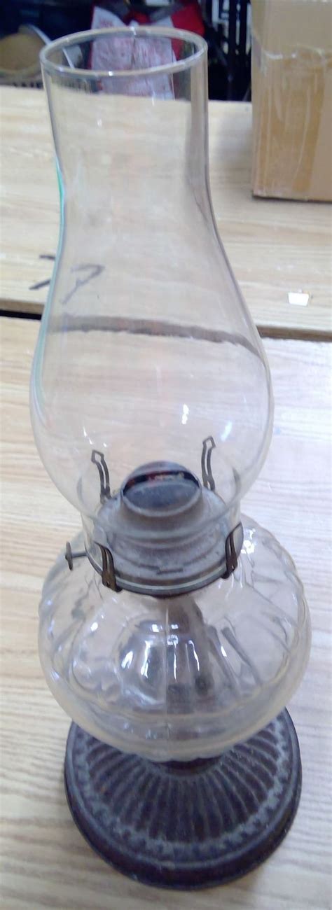 Glass Coal Oil Lamp