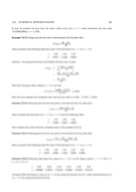 Solution Numerical Differentiation And Integration Studypool