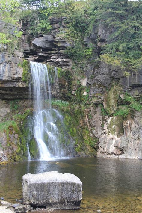 Thornton Force Ingleton Waterfalls Trail UK Stock Photo Image Of Tourist Trail