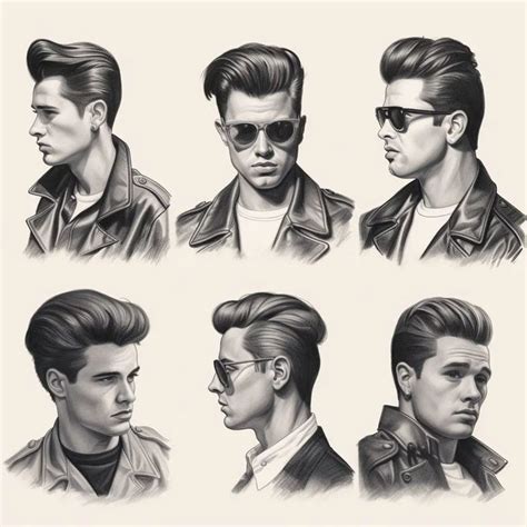 The Greaser Hairstyle For Men A Timeless Look Vibe And History Vaga Mens Magazine Mens