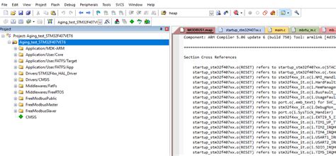 在keil中打开map文件的方法keil双击target 调出map Csdn博客