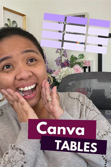 Tables In Canva For Your Worksheets And Checklist Documents