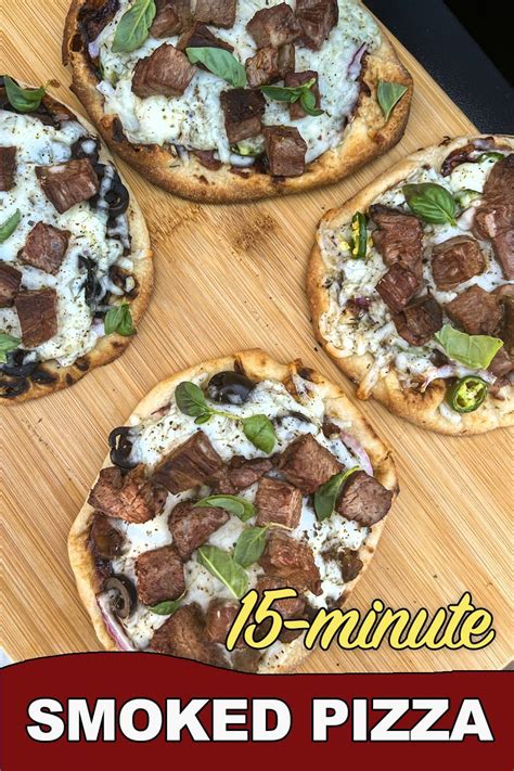 Yummy Individual Sized Smoked Pizzas Customized To Each Guest S Personal Preference By