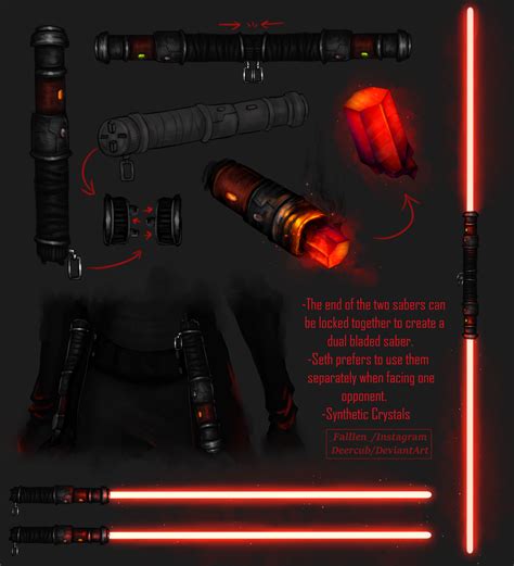 Lightsaber Concepts Seth By DeerCub On DeviantArt