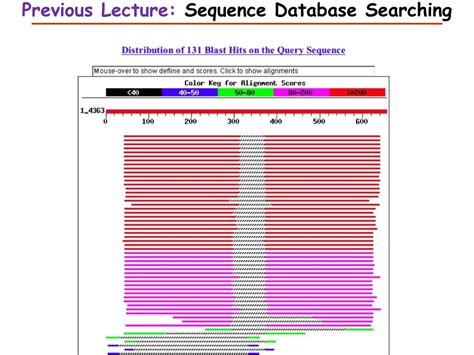 PPT Previous Lecture Sequence Database Searching PowerPoint Presentation ID