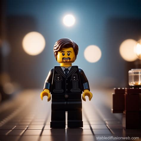 Metal Lego Construction Stable Diffusion Online