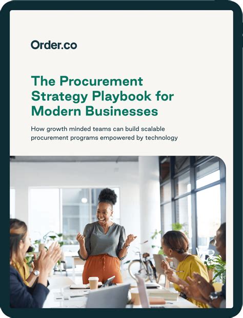 The Procurement Strategy Playbook For Modern Businesses Download