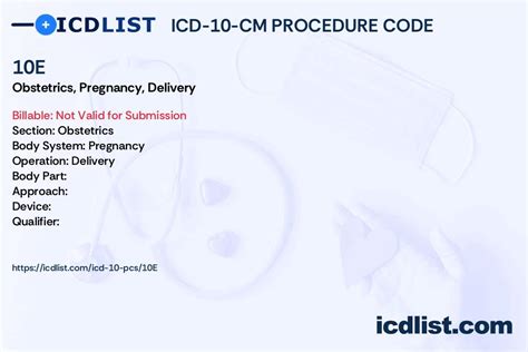 Icd 10 Pcs Procedure Code 10e Obstetrics Pregnancy Delivery