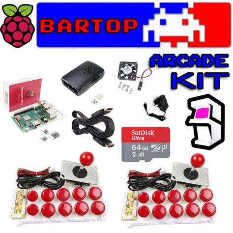 Raspberry Pi 3 B Kit Element14 Rs Kit Arcade Mame Diy ⋆ Starware