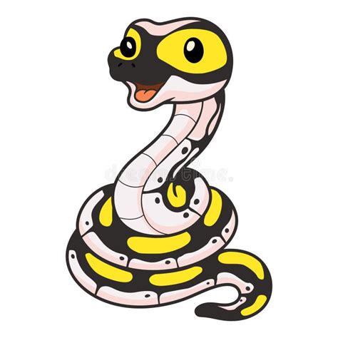 Cute Super Pastel Yellow Belly Cartoon Stock Vector Illustration Of