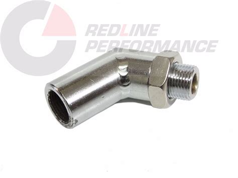 O2 Oxygen Sensor Spacer 45 Degree Redline Performance