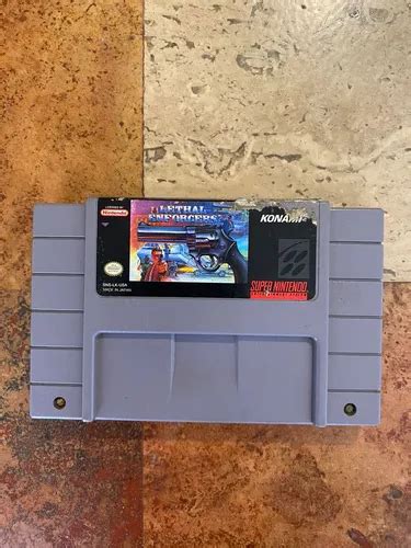 Lethal Enforces Snes Super Nintendo Original Mercadolibre