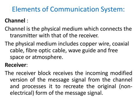 basic of analog communication system pptx