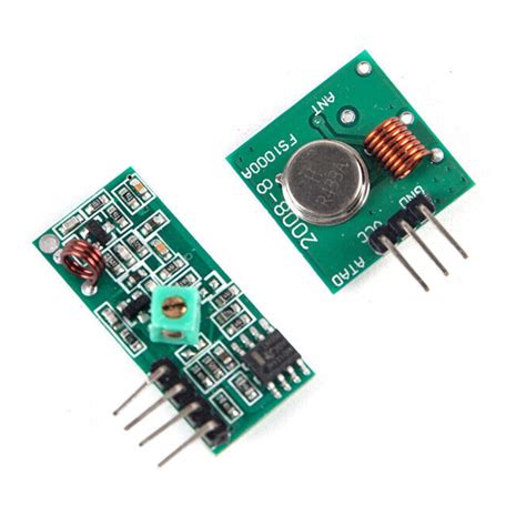 Módulo Rf Transmissor E Receptor 433mhz Am Arduino Escorrega O Preço