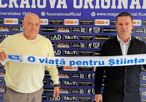 FC U Craiova și a prezentat noul antrenor spotmedia ro