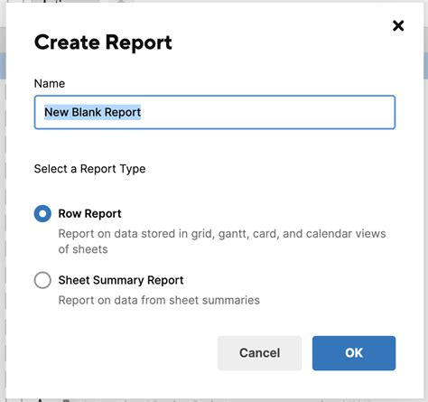 Reporting Smartsheet Learning Center