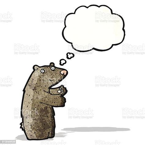 말풍선이 있는 곰 만화 캐릭터 곰에 대한 스톡 벡터 아트 및 기타 이미지 곰 귀여운 기이함 Istock