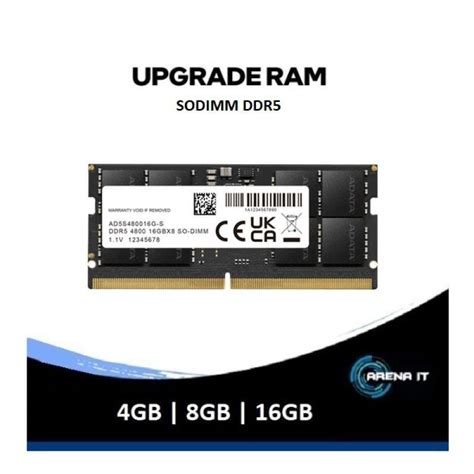 Promo Add On Ram Ddr5 Untuk Upgrade Ram Diskon 3 Di Seller Arena It Official Store Arena It